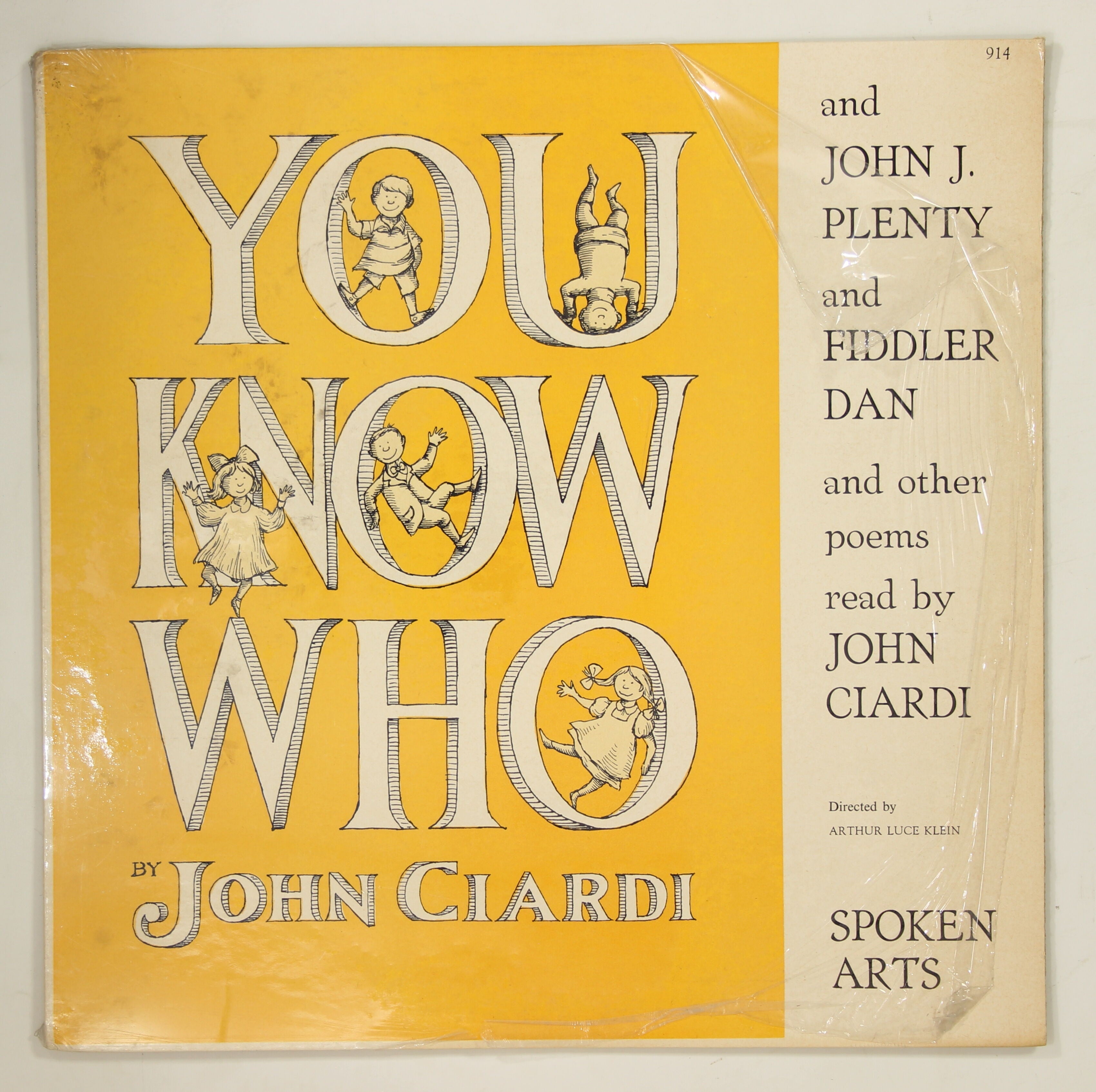 JOHN CIARDI / YOU KNOW WHO – かすみレコード
